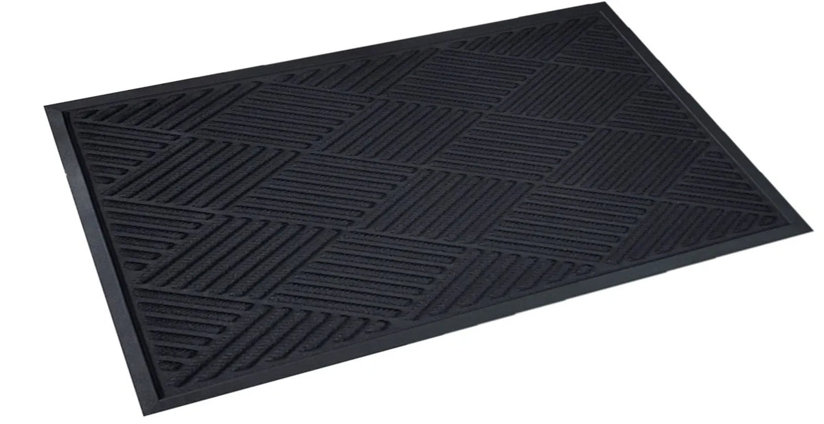 Crown Matting Enviro-Tred Wiper/Scraper Floor Mat, Diamond Pattern ...