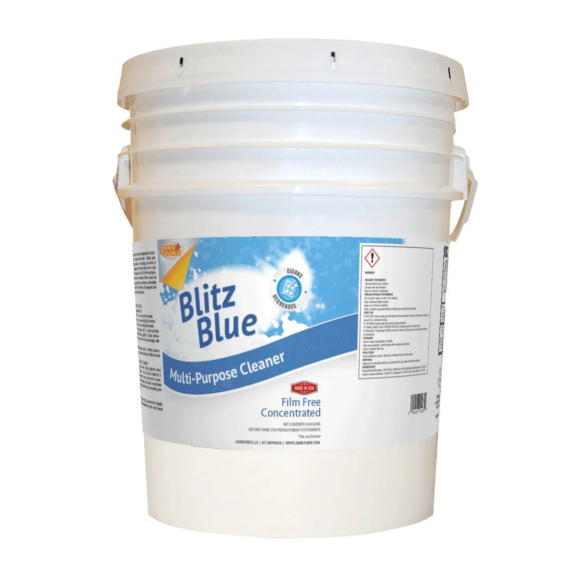 BlitzBlue Concentrated All Purpose Cleaner, 5 Gallon Pail – JaniSource, LLC