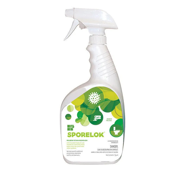 Sporelok Mildew Stain Remover, Ready To Use Spray, Quart – JaniSource